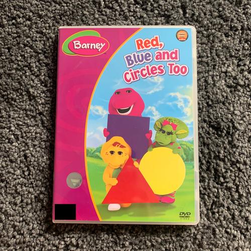 Jual Original Import Dvd Barney S Red Blue And Circles Too Made In