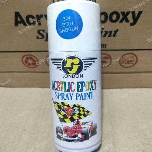 Jual Pilok Pilox Cat RJ Biru Shogun 324 150cc Cat Semprot Spray Paint ...