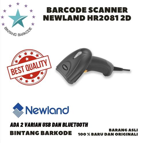 Jual Barcode Scanner Newland HR2081 (1D & 2D) QR Code E-Faktur - USB ...
