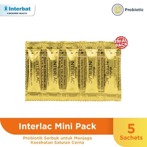 Jual Interlac Probiotik 5 Sachet - Menjaga saluran pencernaan - Kota ...