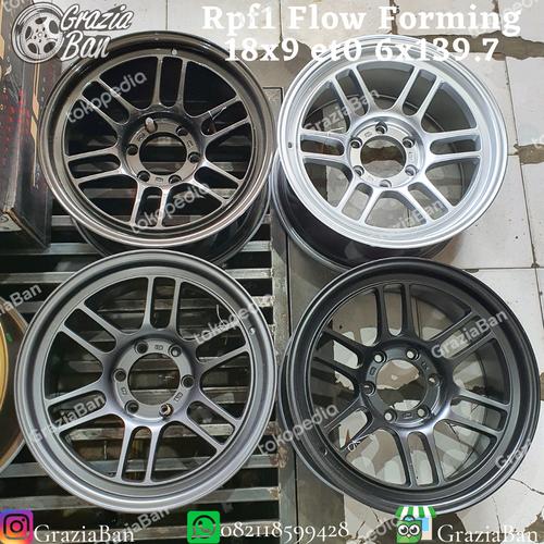 Jual velg winch RPF1 Flow Forming r18 18x9 et0 6x139.7 4 warna - Kab ...