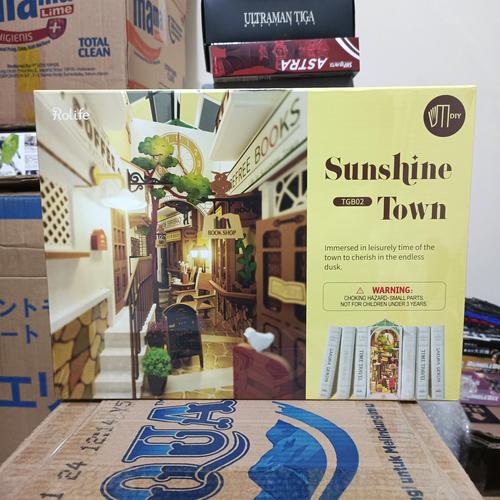 Jual ROLIFE TGB02 SUNSHINE TOWN 3D MINIATURE BOOK END MODEL KIT ...