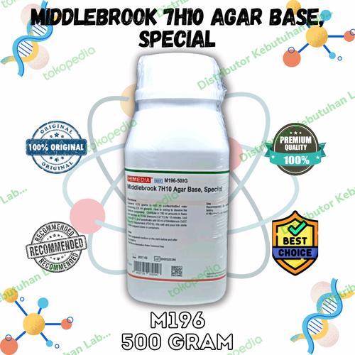 Jual Middlebrook 7H10 Agar Base, Special - Media Mikrobiologi, 500 gram ...