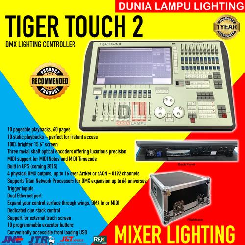 Jual Mixer Lampu Avolites Tiger Touch 2 China DMX 512 Lighting ...