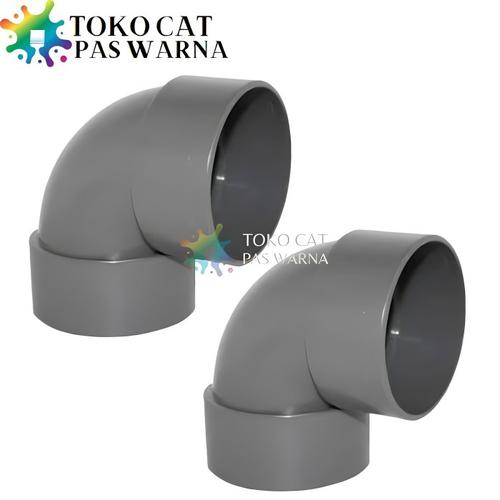 Jual Sambungan Keni / Knie Pipa PVC SOKET 90° Derajat - 2 INCH - Kab ...