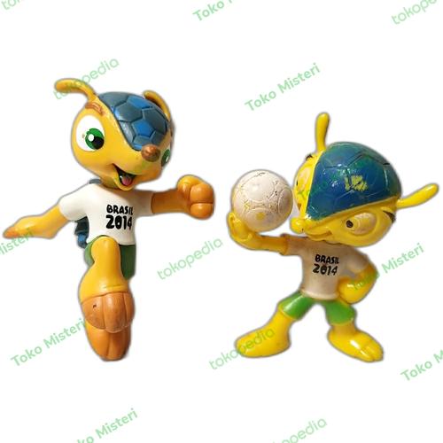 Jual Maskot World Cup 2014 Fuleco Brazil Pildun Piala Dunia Old Mascot ...