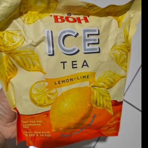 Jual INSTANT LEMON TEA MERK BOH ICEA TEA LEMON ORI MALAYSIA ISI 20PCS ...
