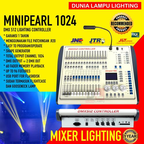 Jual Minipearl 1024 Mini pearl 1024 DMX Lighting Controller incl ...