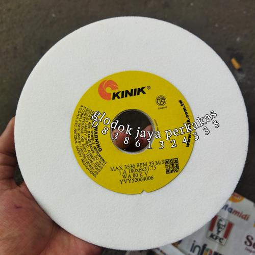 Jual kinik grinding wheel 205x6x31.75 wa 60 kv batu gerinda duduk 8 ...