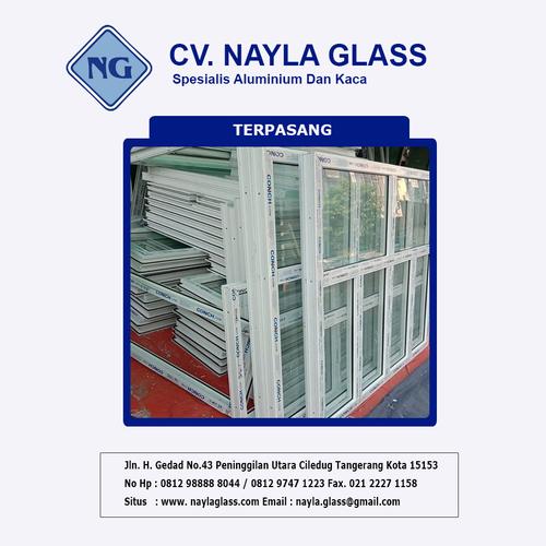 Jual Partisi aluminium kaca UPVC sekat ruangan - Kota Tangerang - nayla ...