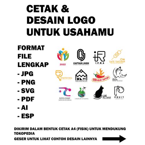 Jual Desain Logo Plus Print - Kab. Magelang - TomashyCreative | Tokopedia