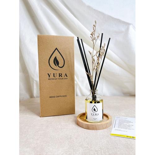 Jual Y U R A Reed Diffuser 50ml | Pengharum Ruangan | Tanpa Tatakan ...