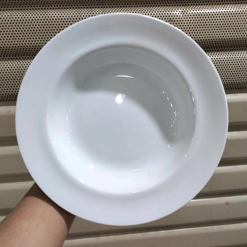 Jual piring pasta 8 inch / soup pasta plate BLANC porcelain 20 cm ...