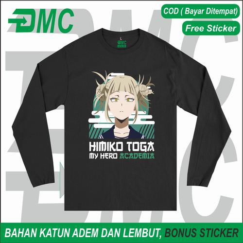 Jual Kaos Baju Anime Himiko Toga My Hero Academia Lengan Panjang ...