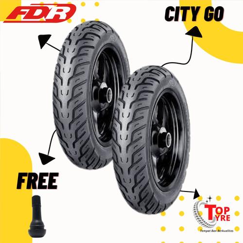 Jual PAKET BAN MOTOR SCOOPY RING 12 FDR CITY GO 100/90 & 110/90 ...