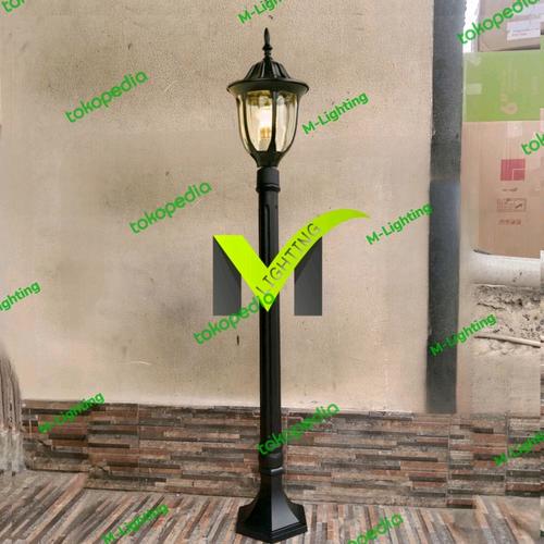 Jual Lampu Taman Tiang Outdoor Klasik 2007B/S IP44 Tahan Air Tinggi ± ...