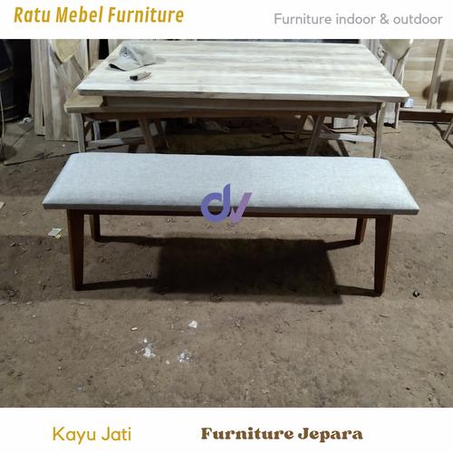 Jual Bench sofa minimalis bangku kayu jati kualitas bagus - Kab. Jepara ...