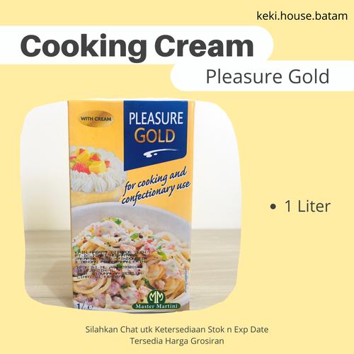Jual Pleasure Gold Master Gourmet Cooking Cream 1 Liter - Kota Batam ...