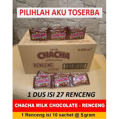 Jual CHACHA Milk Chocolate kemasan RENCENG - (HARGA 1 KARTON) - Jakarta ...