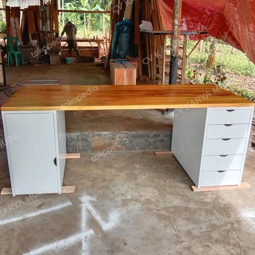 Jual Meja komputer / Meja PC gaming kayu solid - Kab. Lebak - CV KARYA ...