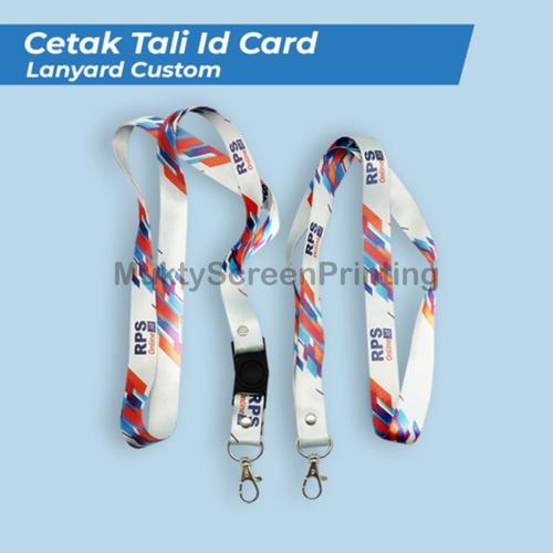 Promo Tali Lanyard ID Card Uk 1,5 cm Printing Sublim Custom Design - 2 ...
