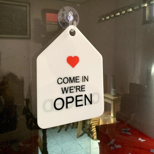 Jual acrylic sign open closed toko /sign open close - Kab. Semarang ...