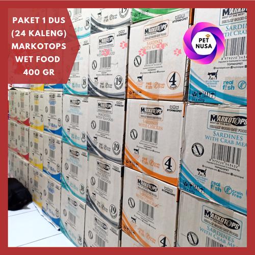 Jual Markotop Markotops Kaleng 400 gr Cat Food Makanan Kucing Basah 1 ...