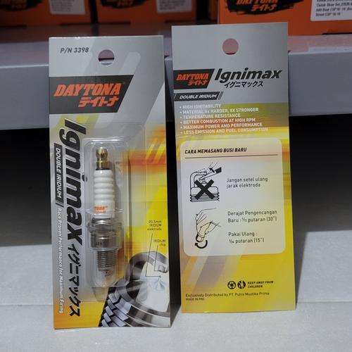 Promo BUSI MIO KARBU/SPORTY/M3/J DAYTONA RACING DOUBLE IRIDIUM CR6HSA ...