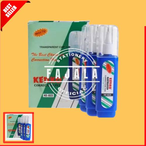 Jual tipe x Biru / Joyko correction fluid tip x Cair Harga per Bok isi ...