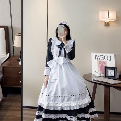 Jual Maid Costume Uniform Maid Dress Anime Cosplay Party - Kota Depok ...