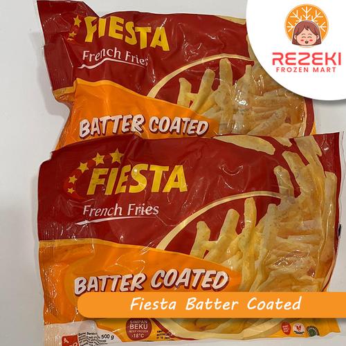 Jual Fiesta Kentang Goreng Keju 1kg 500Gr Batter Coated French Fries ...