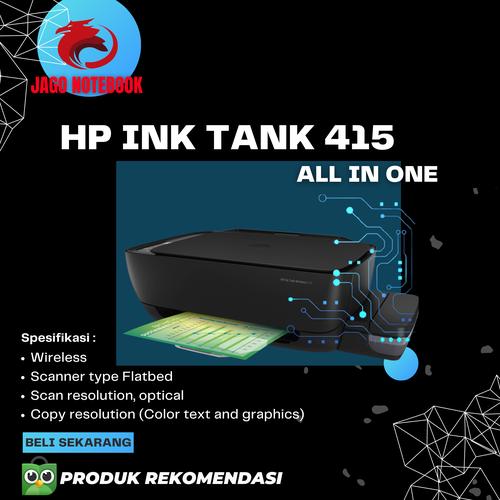 Promo Printer Hp ink tank 415 wireless ALl in one ( print scan copy ...