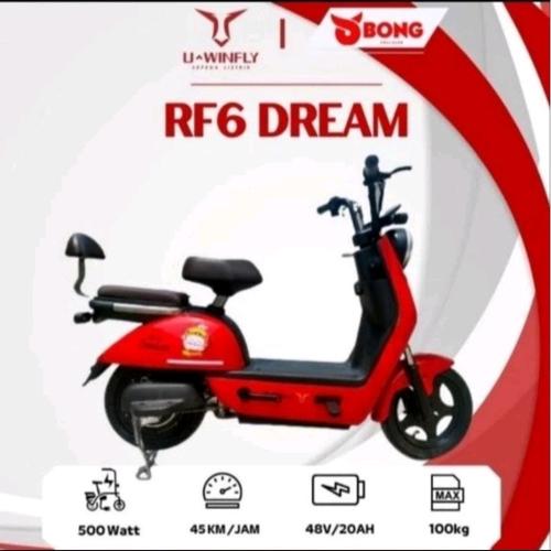 Jual SEPEDA MOTOR LISTRIK UWINFLY REDFISH 6/RF6 - Kota Tangerang ...