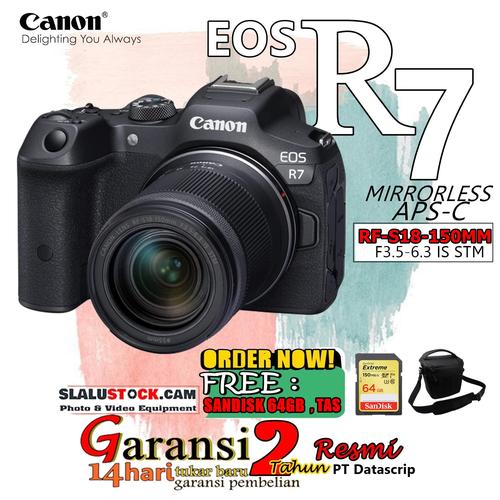 Jual CANON EOS R7 KIT RF-S 18-150mm f/3.5-6.3 IS STM GARANSI RESMI ...