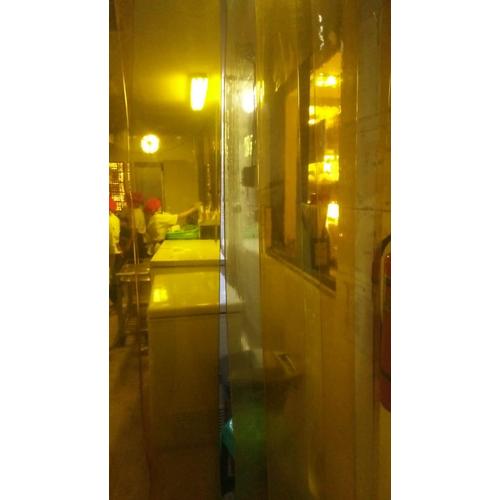 Jual Tirai pvc curtain /Plastik pvc curtain Ukuran 100cm x 370cm Orange ...