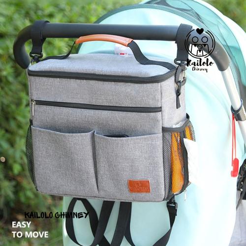 Jual Tas Stroller Organizer Bayi Baby Diaper Mommy Travelling Popok Bag ...