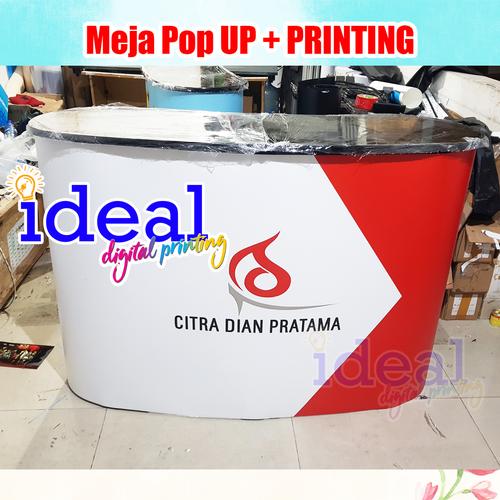 Jual Meja Pop up counter Meja Pameran Event desk SPG Seminar - Jakarta ...