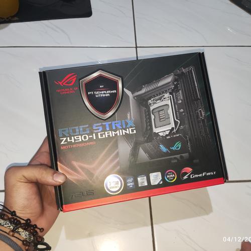 Jual Dus Box Asus ROG STRIX z490 i Gaming motherboard mini itx gen 10 ...