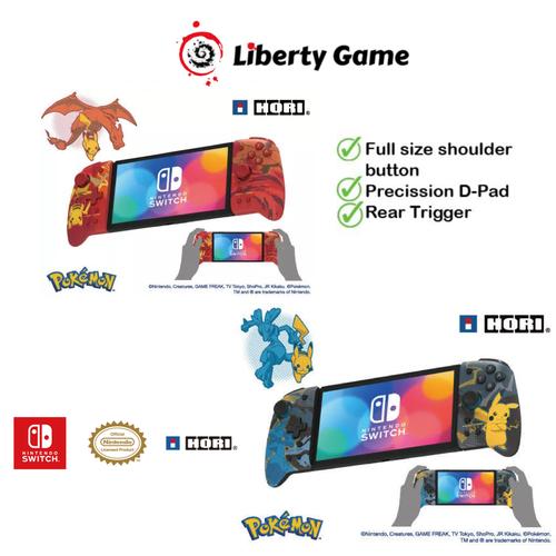 Promo Hori Split Joy Pad Pro Charizard / Lucario Pikachu Edition Joycon ...