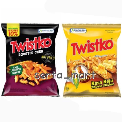Jual Twistko Snack Jagung Bakar 70gr - Chiki Twisko 145gr - Jagung Bkr ...