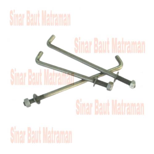 Jual angkur L s45c M20 x 400 x 100mm - Jakarta Pusat - Sinar Baut ...