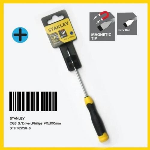 Jual Obeng - plus stanley 0 x 100mm Phillips Cushion Grip STHT65158-8 ...