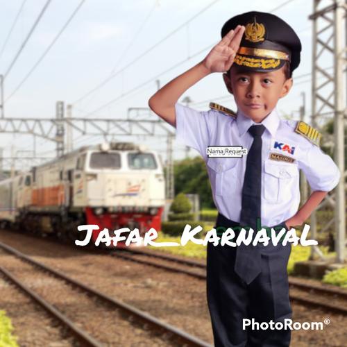 Jual BAJU PROFESI MASINIS KERETA API/BAJU KOSTUM MASINIS ANAK - MASINIS ...
