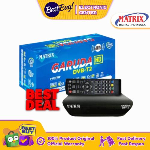 Jual Set Top Box TV Digital Matrix Apple Kuning || Setop Box Matrix DVB ...