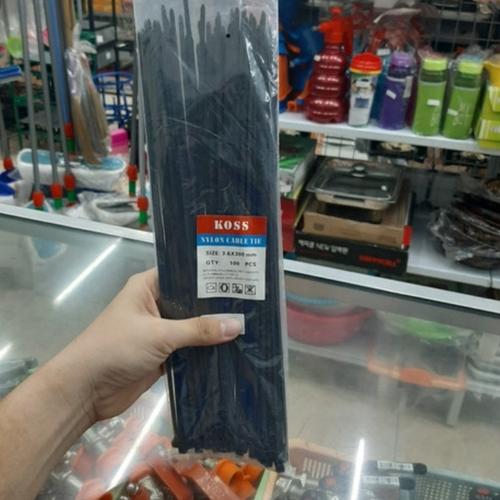 Jual KABEL TIES - KABEL TIS HITAM 10CM 15CM 20CM 25CM 30CM - NYLON ...