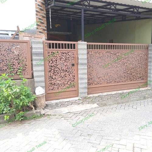 Jual Pintu / Pagar Sliding / Pagar Laser Cutting / Pintu Cutting Laser ...