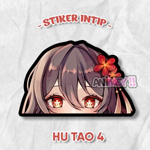 Jual Stiker Intip Hu Tao Genshin Impact / Sticker Anime Waterproof - 4 ...