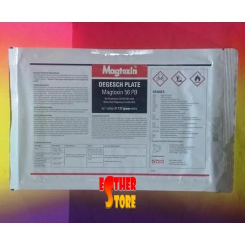 Jual Degesch Plate Magtoxin 56 PB Magnesium Phosphide Obat Fumigasi ...