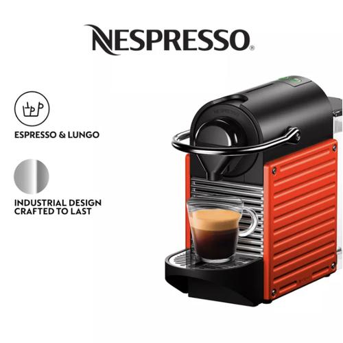 Jual Nespresso Pixie Coffee Machine, Electric Red - Singapore Original ...