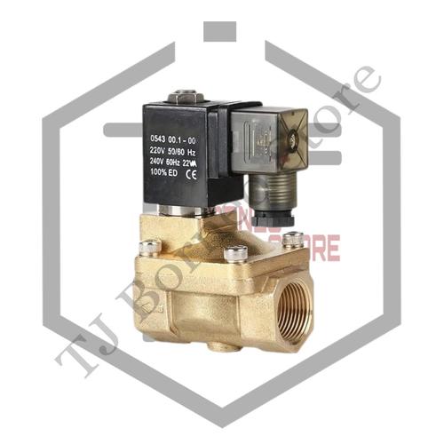 Jual Solenoid Valve Pneumatic 2 Way Pressure 16Bar Drat 1/2 inch SLP-15 - DC24V, Plus Timer ...